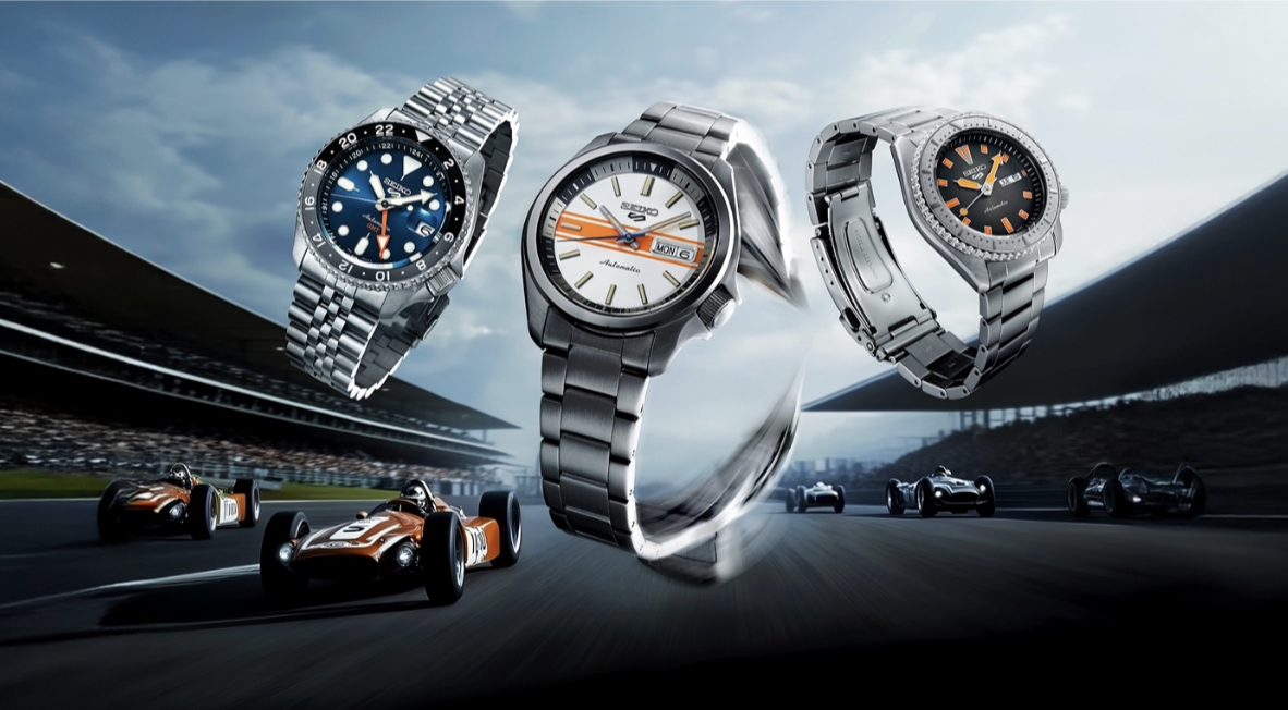Seiko 5 Sports "Racer’s Heritage" Collection - mensfoliothailand